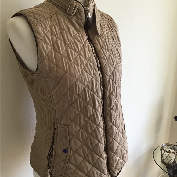 Zara | Jackets & Coats | Zara Spanish Style Vest Jacket In Beige | Poshmark